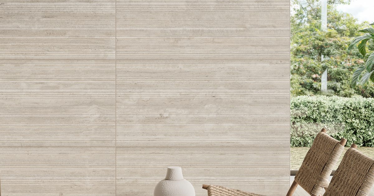 Elysian Travertini EY10 Bands Travertino Pearly | Mirage Ceramiche